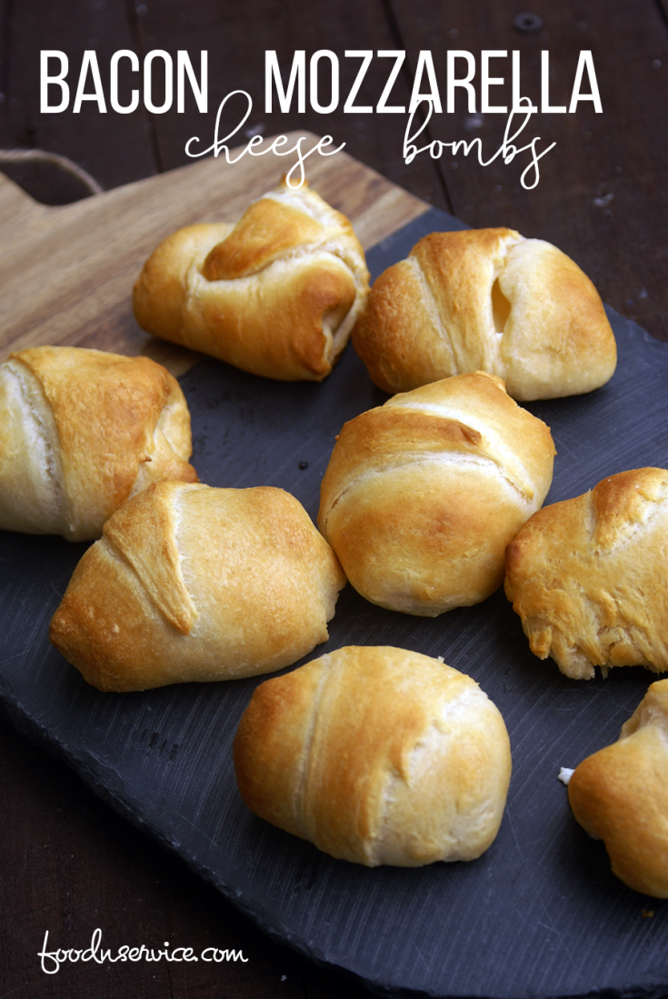 Easy To Make Bacon Mozzarella Cheese Bombs You'll Want To Make Everyday!