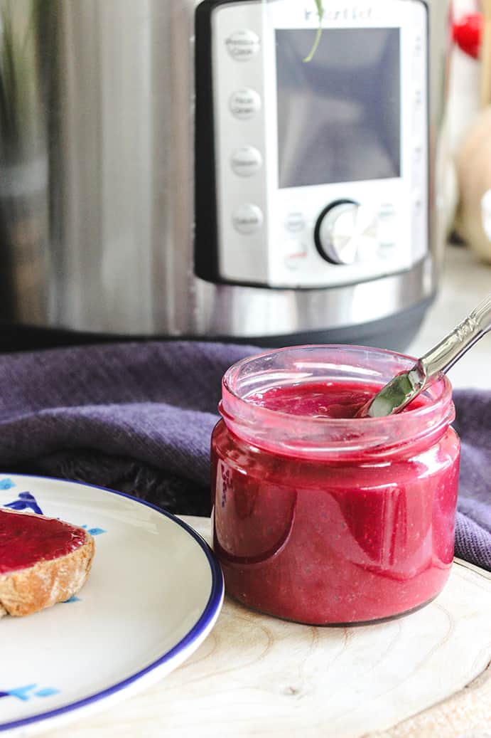 Instant Pot Pomegranate Jam | Quick & Easy (No Pectin)