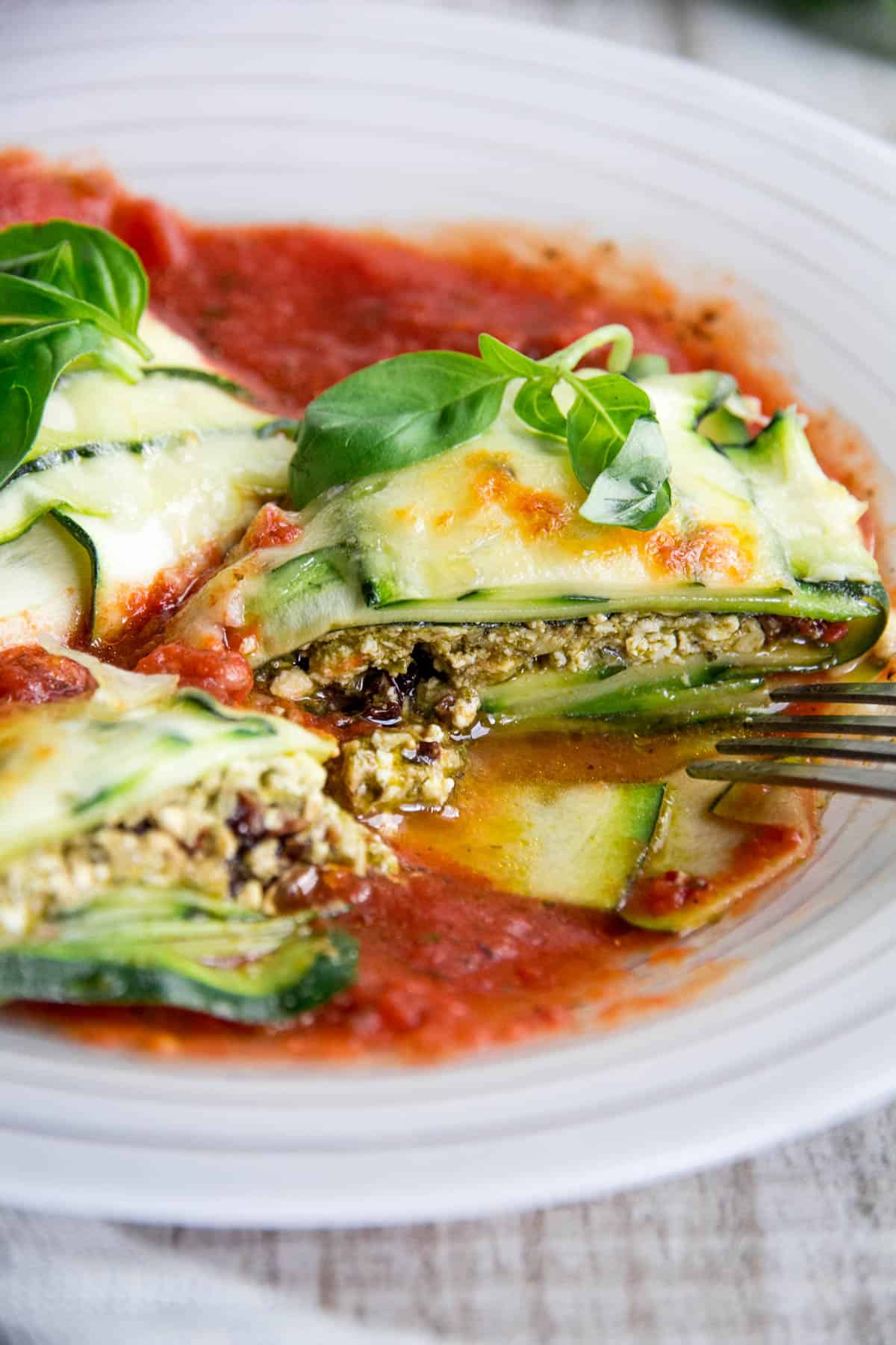 Fresh Baked Zucchini Ravioli Recipe • FoodnService