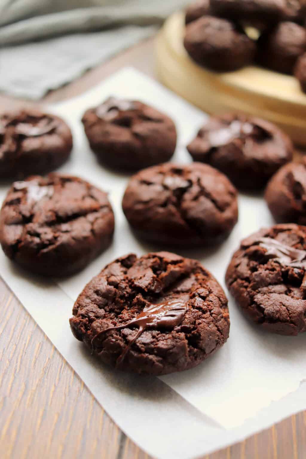 Easy Double Chocolate Cookies • FoodnService