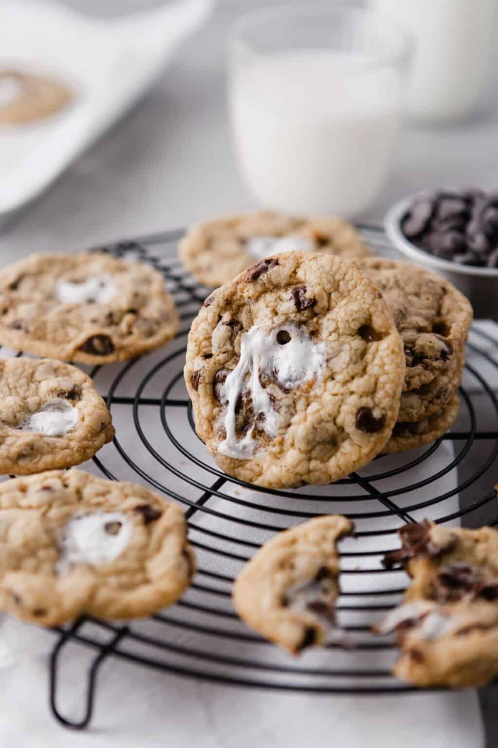 Marshmallow Chocolate Chip Cookies • FoodnService