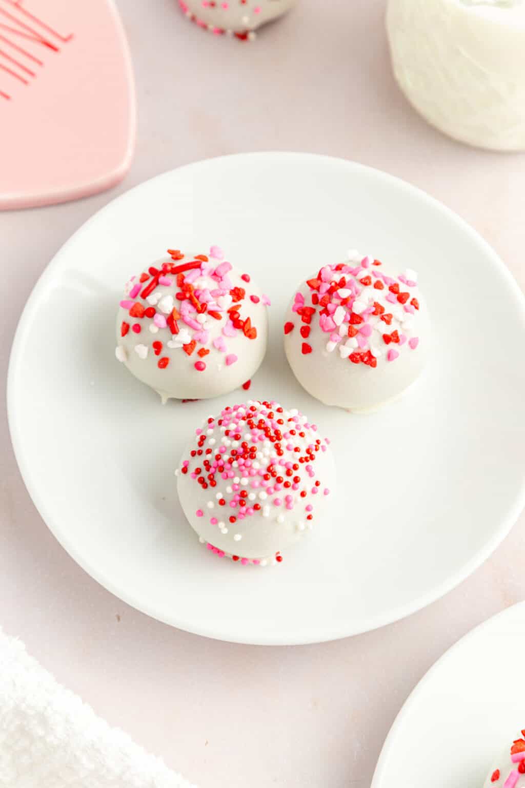 Red Velvet Cake Mix Balls • FoodnService