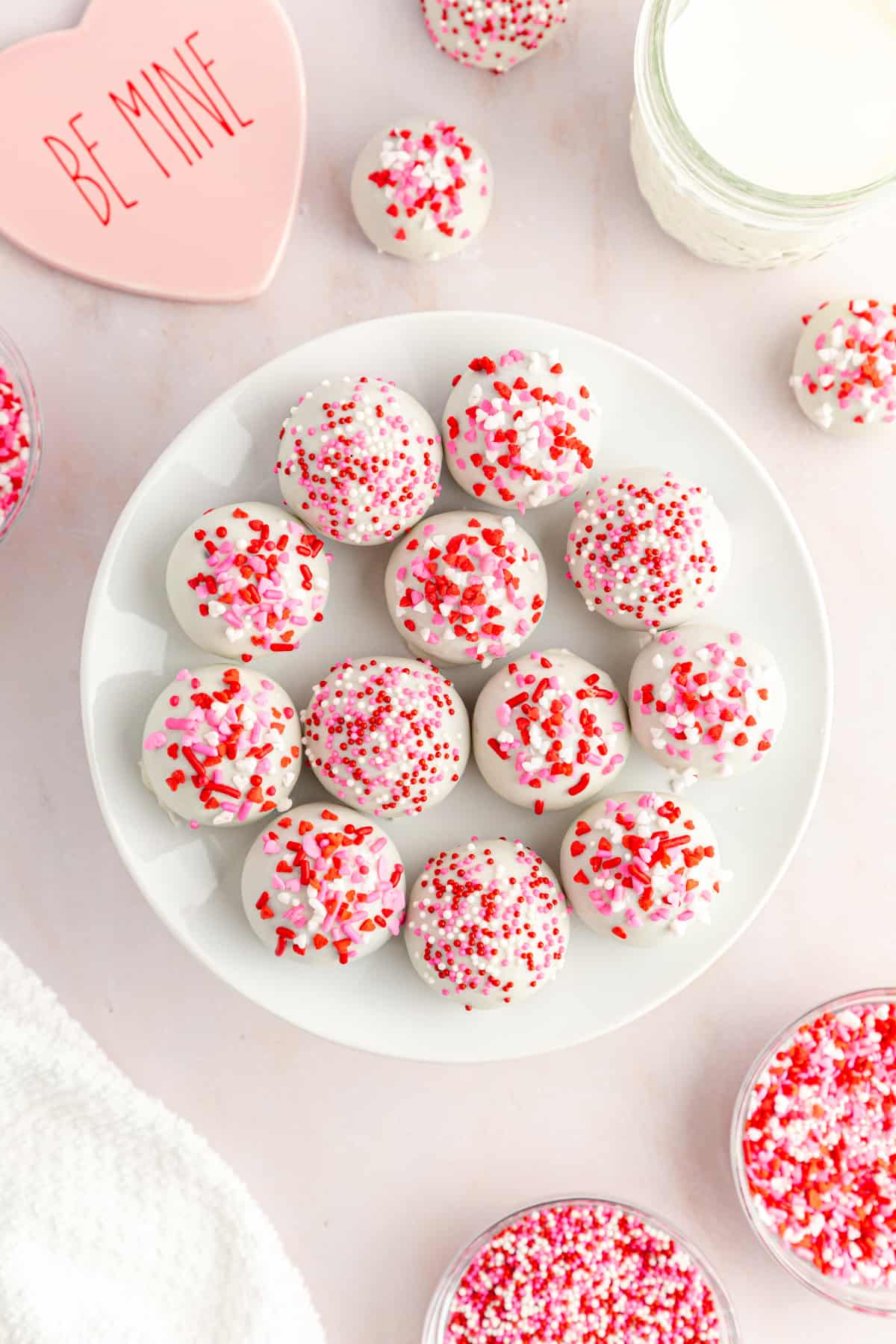 Red Velvet Cake Mix Balls • FoodnService