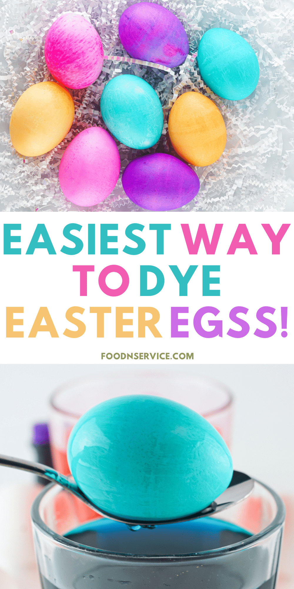 How To Dye Easter Eggs with Food Color • FoodnService