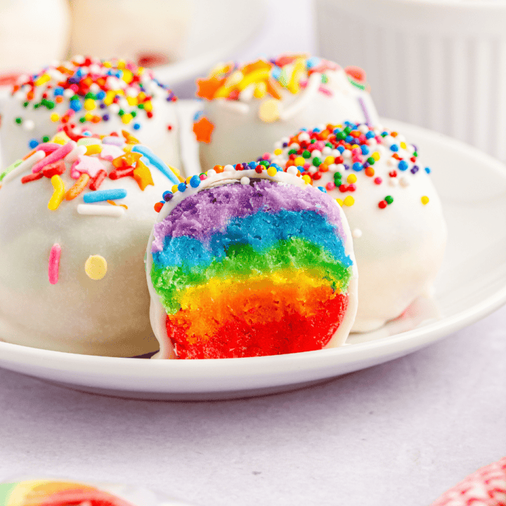 Rainbow Cake Balls • FoodnService