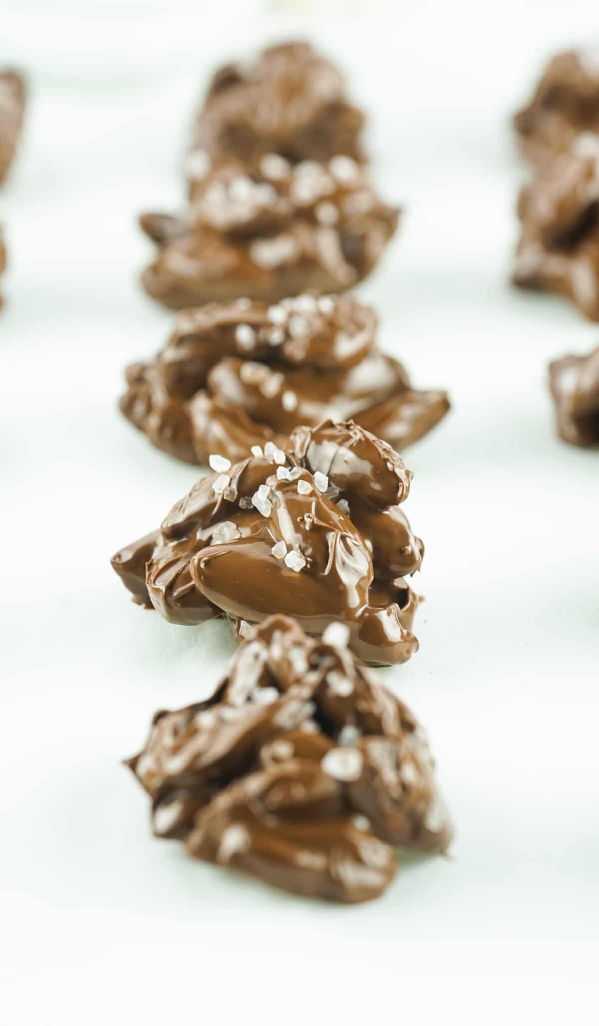 Sea Salt Chocolate Almond Clusters • FoodnService