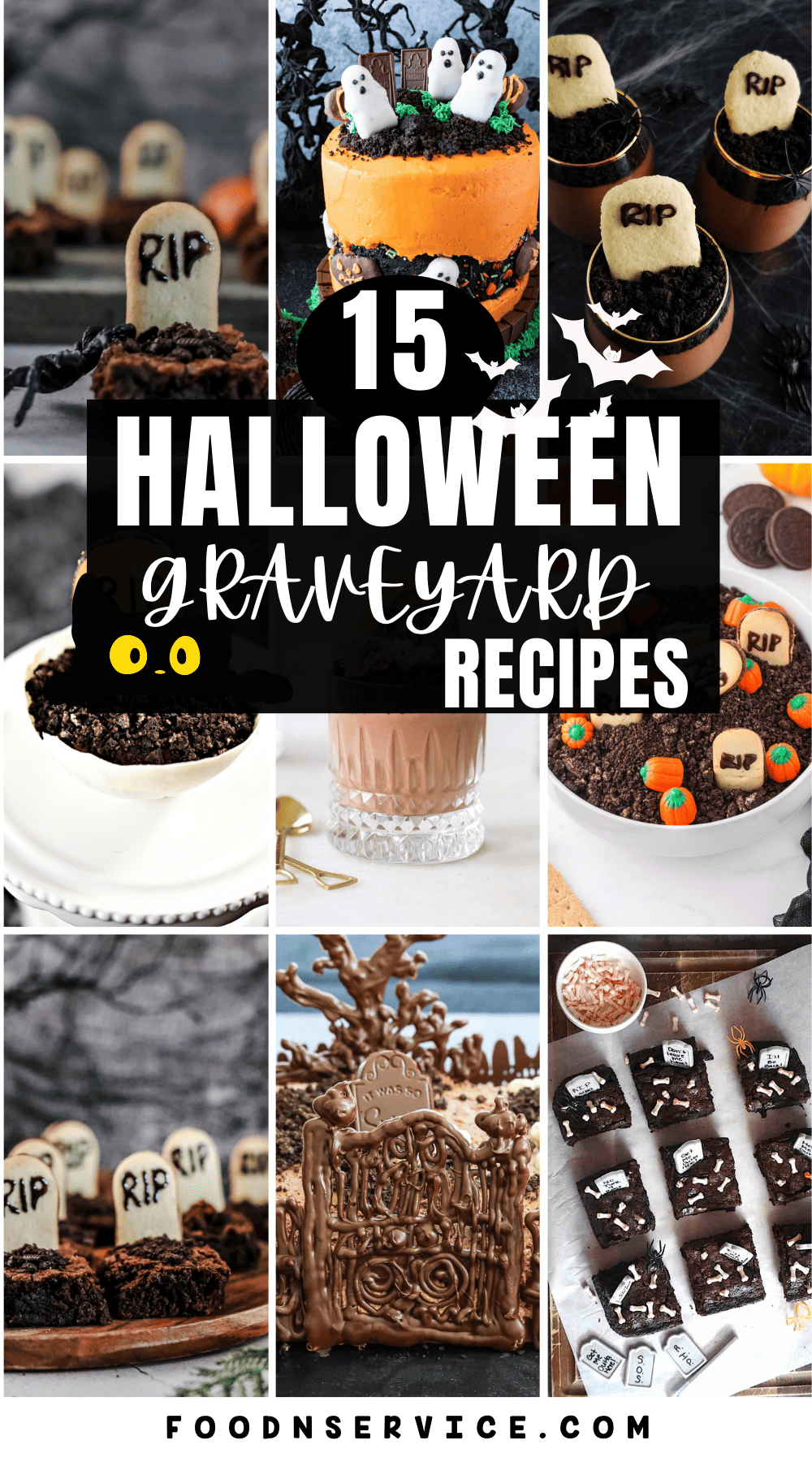 Halloween Graveyard Recipes (Cute to Creepy) • FoodnService
