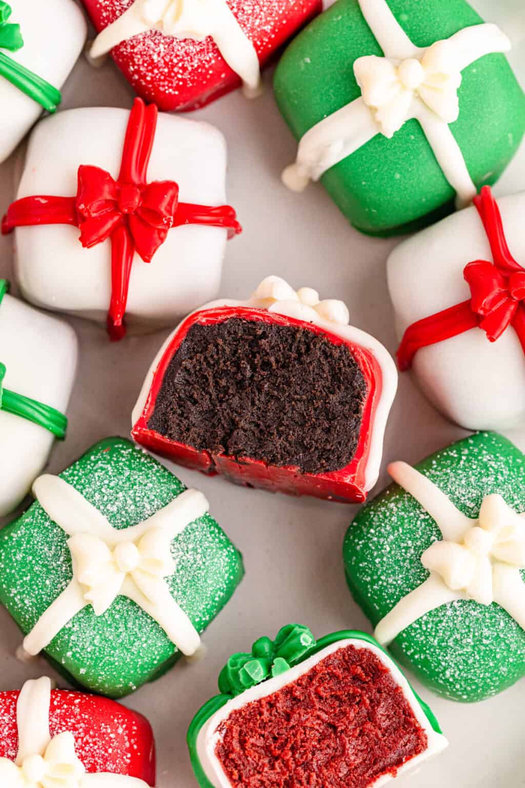 Christmas Present Oreo Truffles • FoodnService