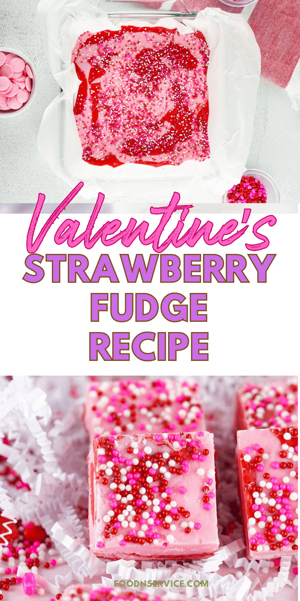 Valentine's Fudge Recipe • FoodnService