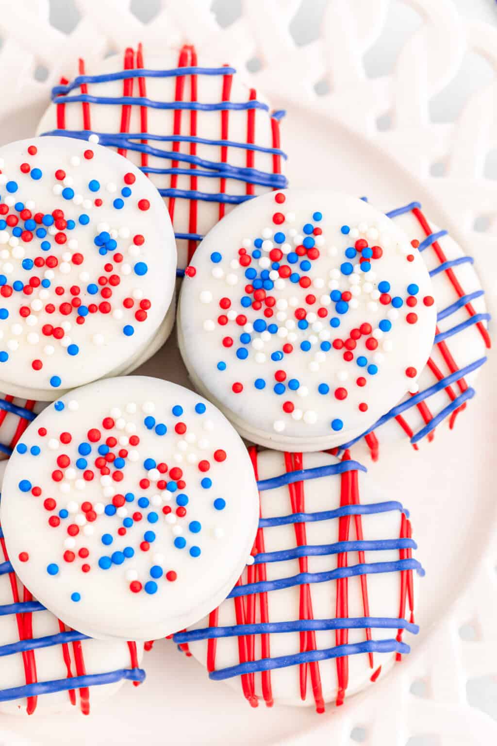 Patriotic Oreo Cookies • FoodnService