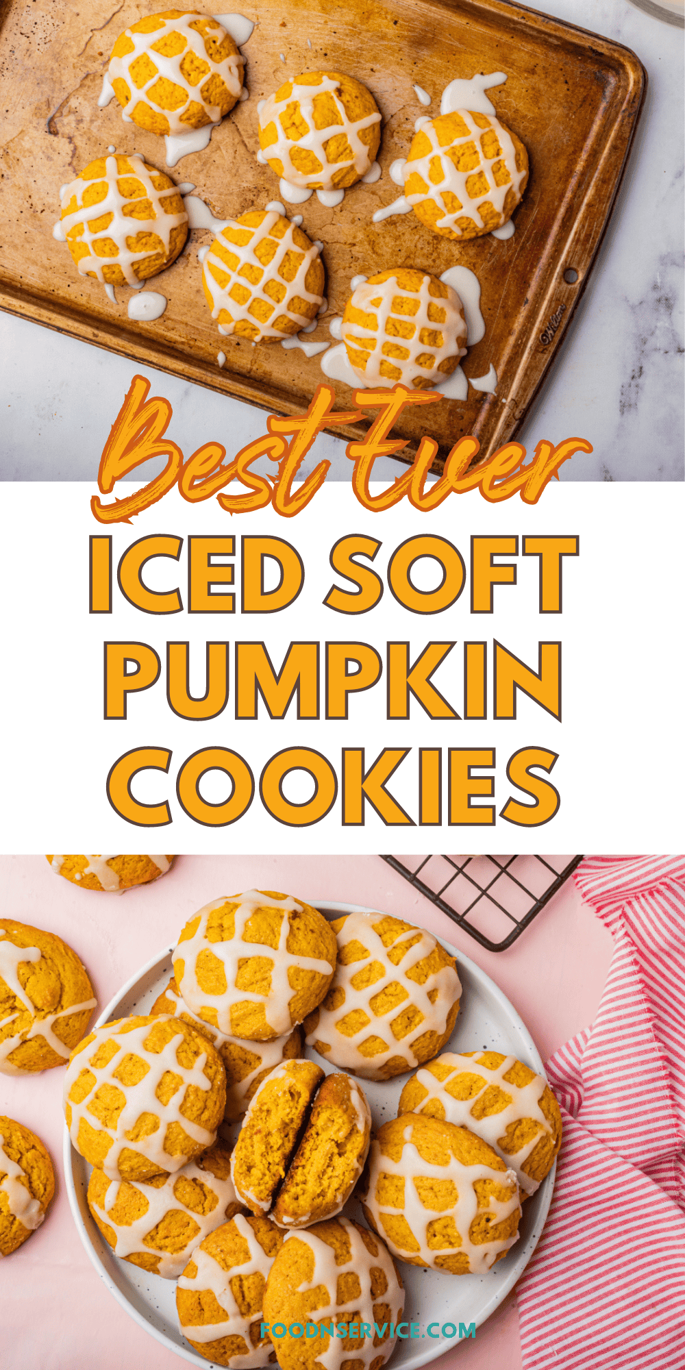 Soft Pumpkin Cookies • FoodnService