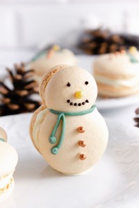 Snowman Macarons • FoodnService