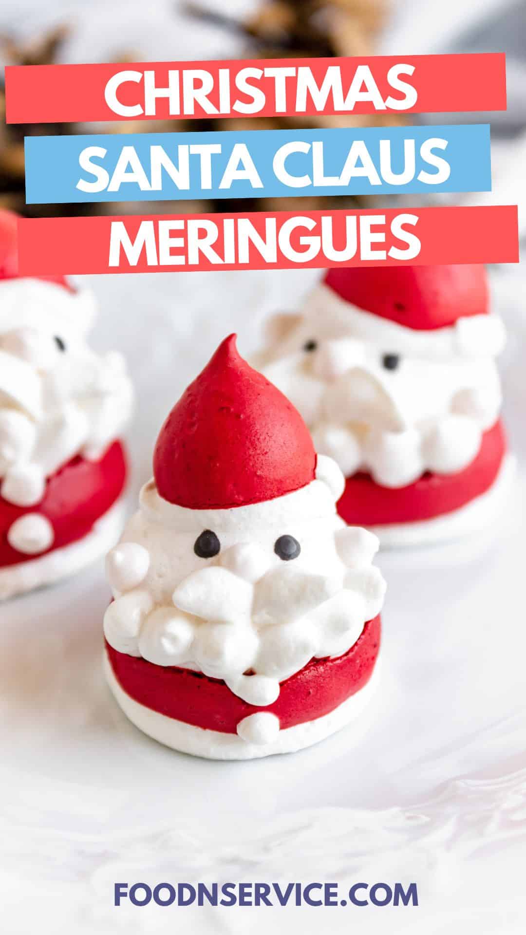 These Santa Claus Meringues Bring All The Holiday Cheer • FoodnService