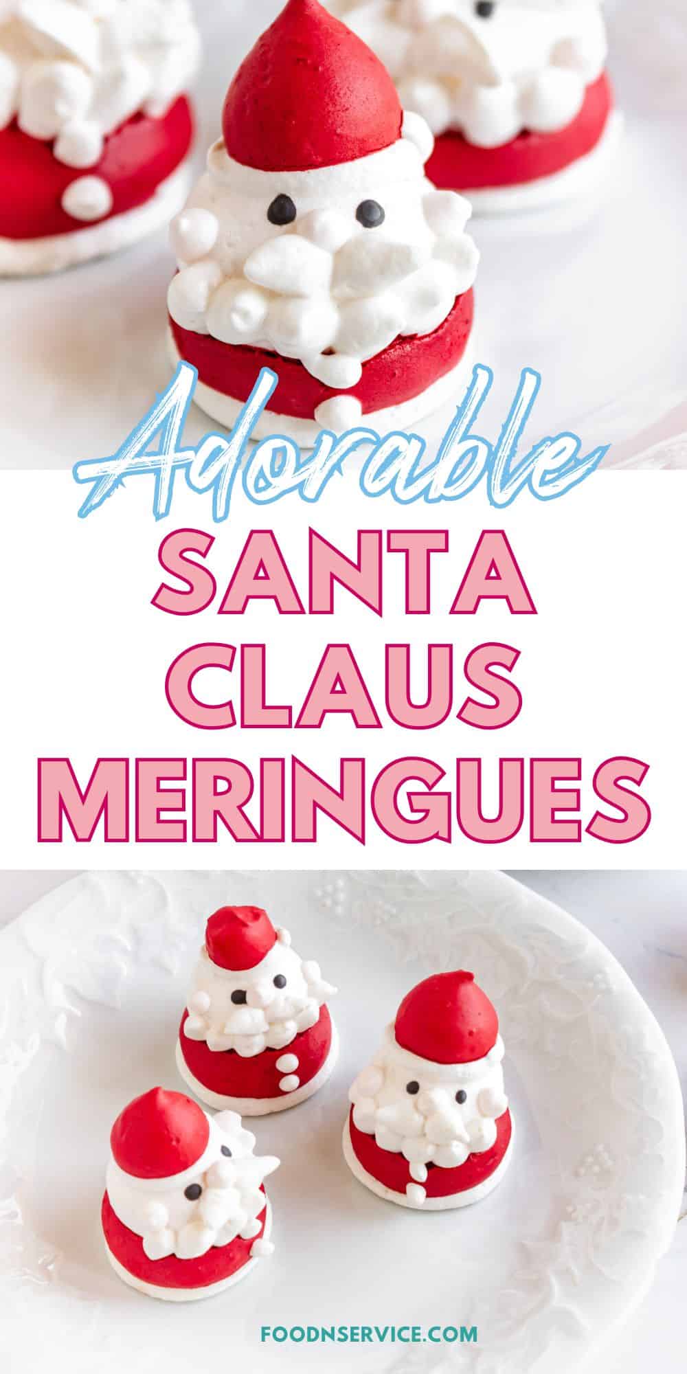 These Santa Claus Meringues Bring All The Holiday Cheer • FoodnService