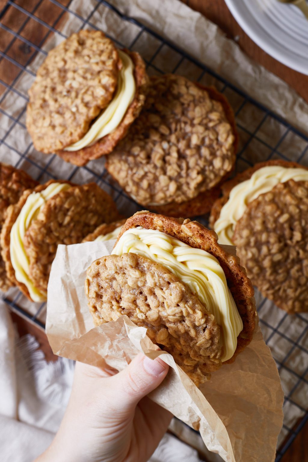 Homemade Oatmeal Cream Pies • FoodnService