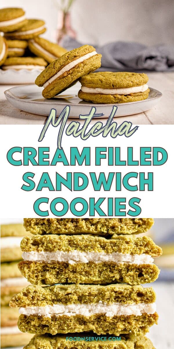 Matcha Cream Sandwich Cookies – Bakery-Cute, Ready in 30 Minutes
