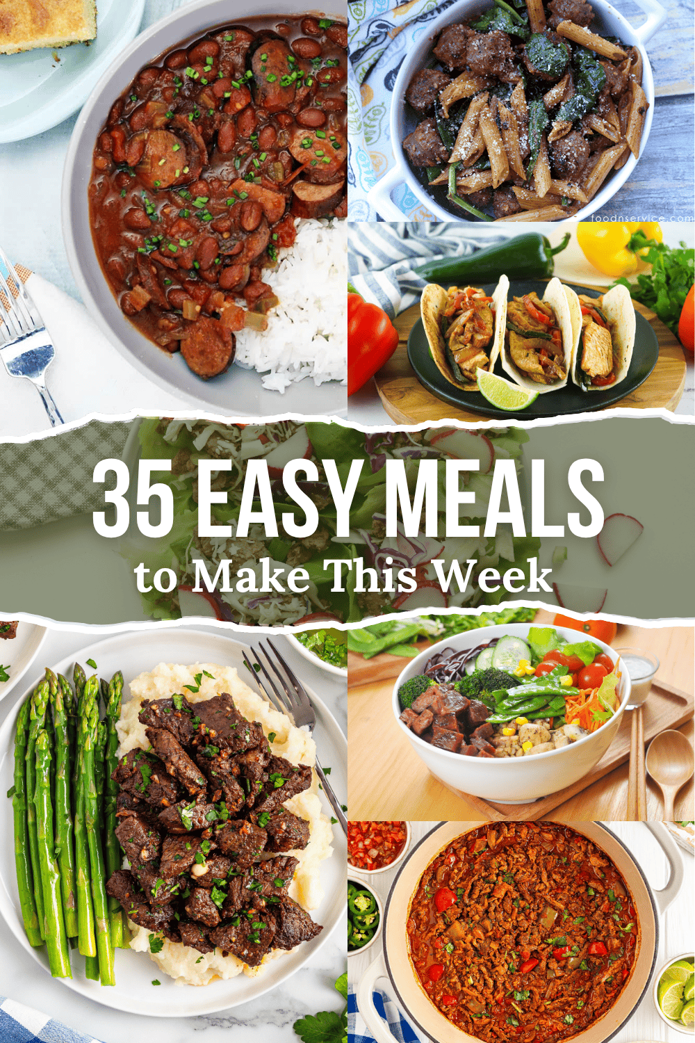 Easy Dinner Recipes: 35 Quick Weeknight Meals